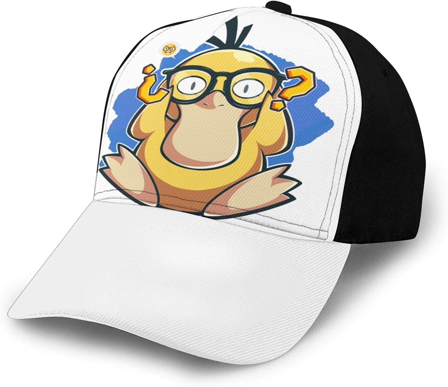 Psyduck Cap Unisex Baseball Cap Adjustable Sports Vintage Trucker Hat ...