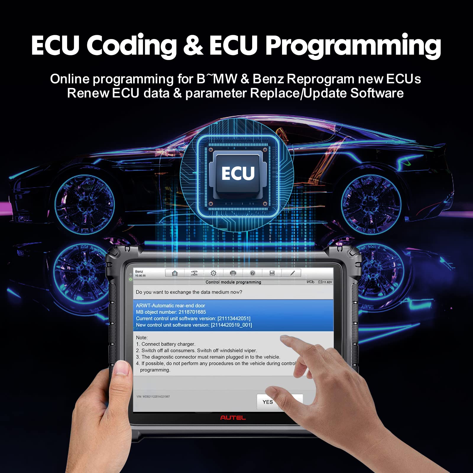 Mua Autel MaxiSys Ultra Scan Tool - 2024 Ver. MSULTRA Upgraded of MS919/MS909/Ultra Lite, Top ...