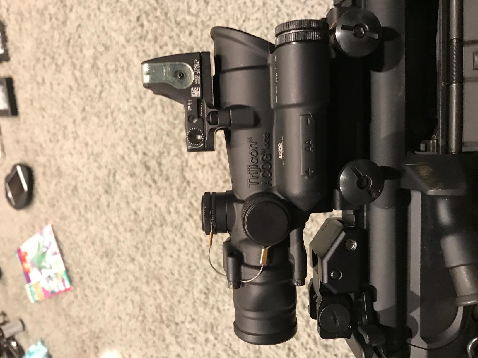 $10/mo - Finance Trijicon RMR Mount for 4X 32mm LED Battery ACOG Scopes ...