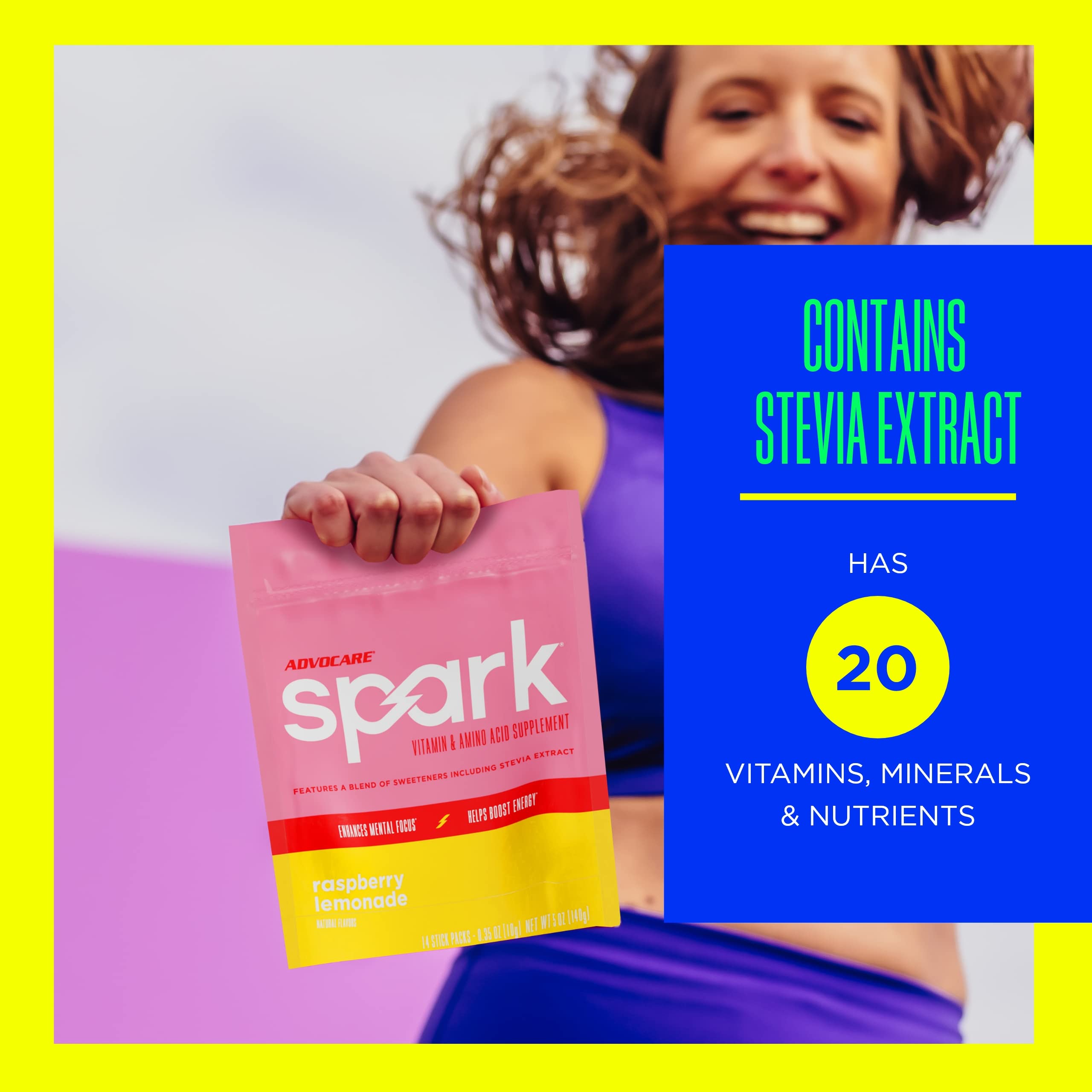 Mua AdvoCare Spark Vitamin & Amino Acid Supplement - Sugar-Free Focus ...