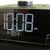 CubieTime Alarm Clock Charger w/ 2 USB Ports and 2 Outlets Charging ...