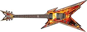 Amazon.com: Dean Razorback Explosion Graphic Solid Body Left Handed ...