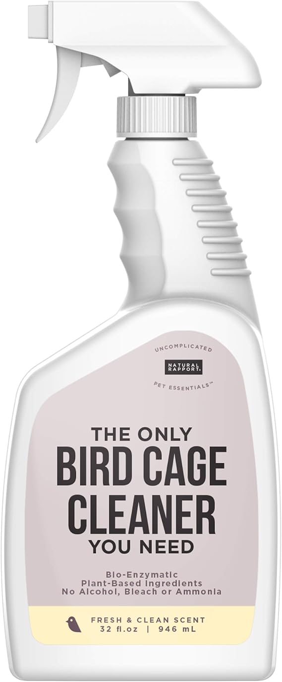 Bird Cage Cleaner and Bird Poop Remover - Great for cleaning up bird ...