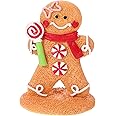 Amazon.com: ABOOFAN Christmas Tabletop Decorations Resin Gingerbread ...