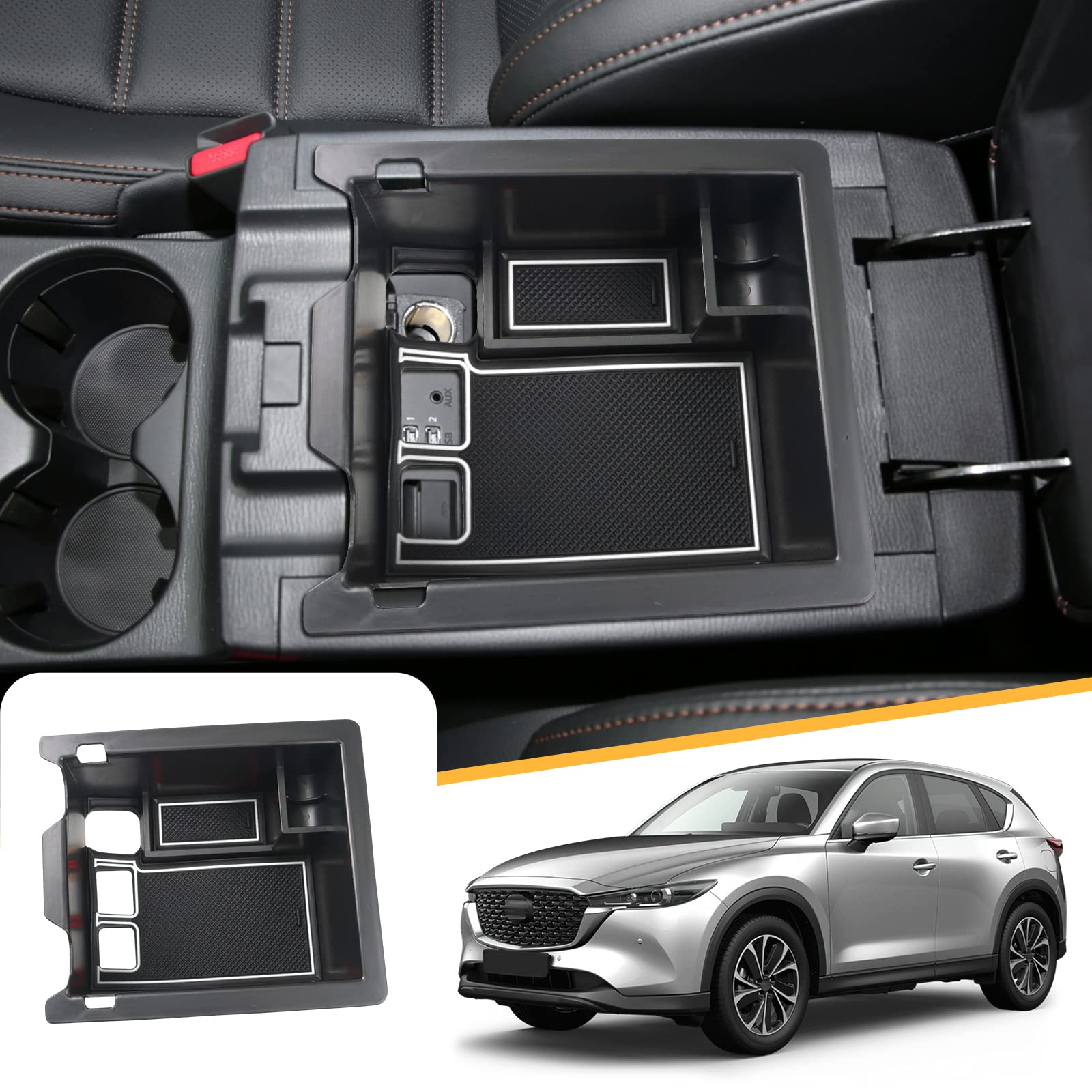 Mua LFOTPP 2023 2024 Mazda CX-5 Center Console Organizer for 2017-2022 2023 2024 Mazda CX-5 ...