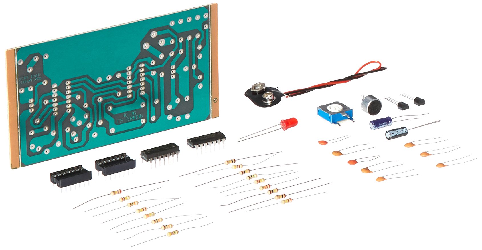 Buy Elenco Sound Activated Switch Soldering Kit [ SOLDERING REQUIRED ...