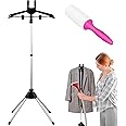 Amazon.com: DJAPWPX Steamer Stand Telescopic Garment Steamer Rack ...
