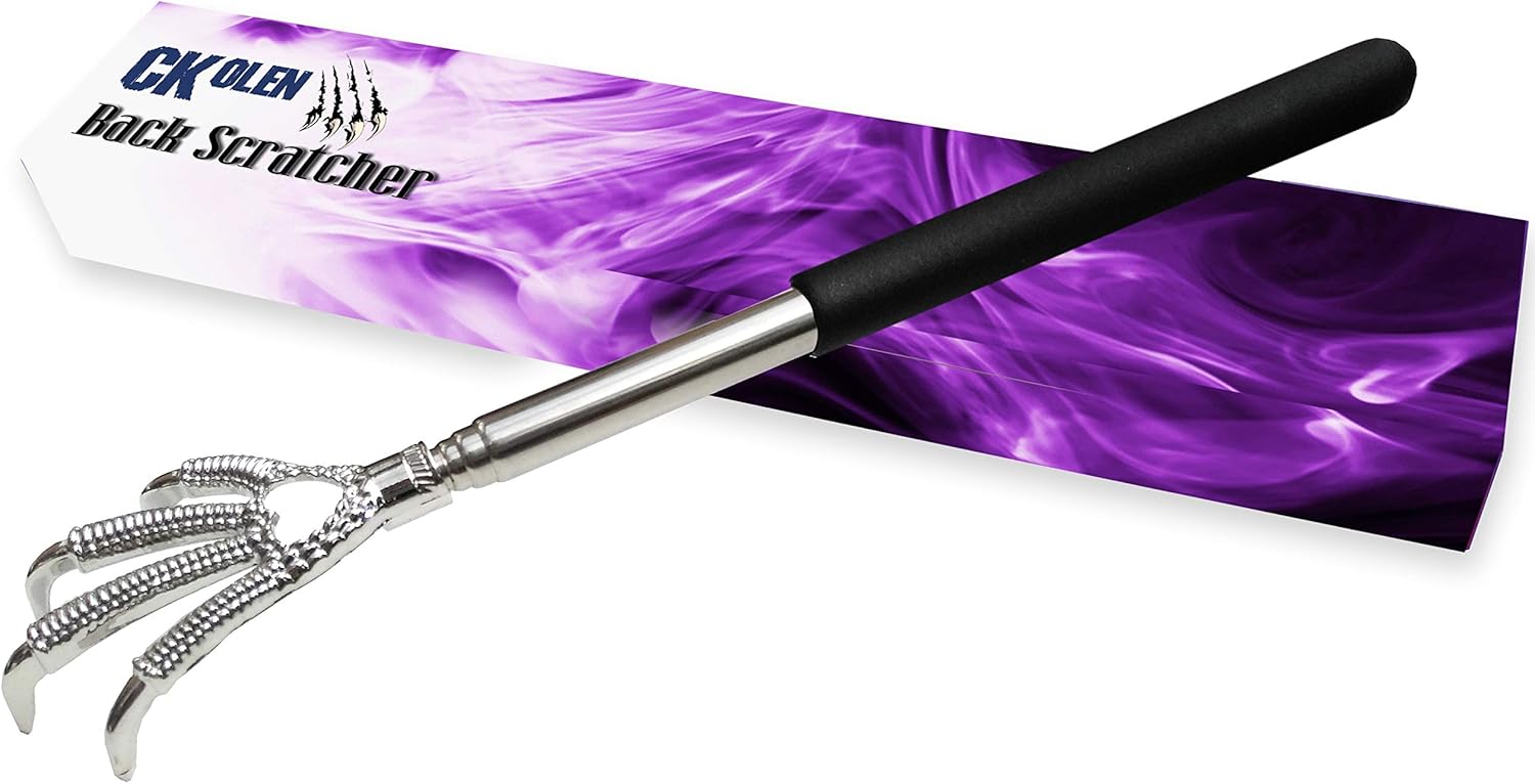 Ckolen Telescopic Back Scratcher – Portable, Extendable Massage and ...