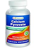 Best Naturals Calcium Pyruvate 750 mg Capsule, 120 Count: Amazon.co.uk ...