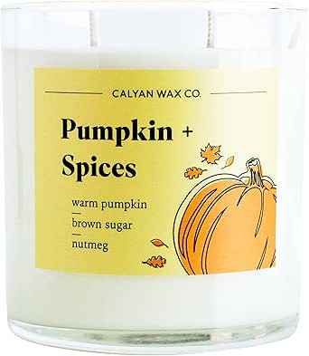Amazon.com: Calyan Wax Co. Soy Candle, 100% Soy Wax Candle with ...