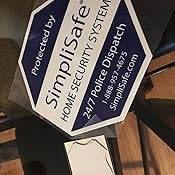 Amazon.com : SimpliSafe Home Security System Sign Combo Set Yard Sign ...