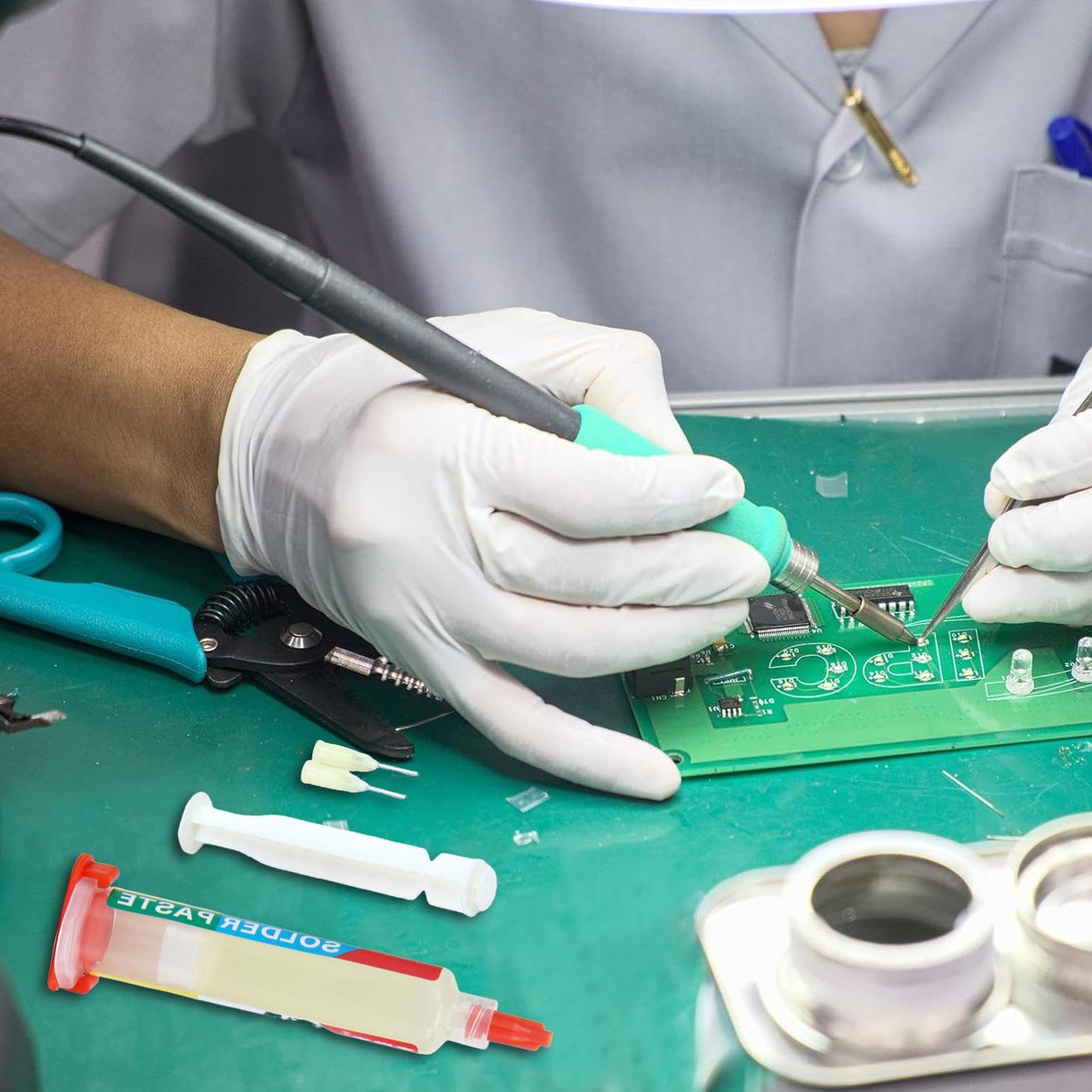 Mua Solder Paste Flux Syringe Type 3.3 fl oz (10 ml), 3 Types, Flux ...