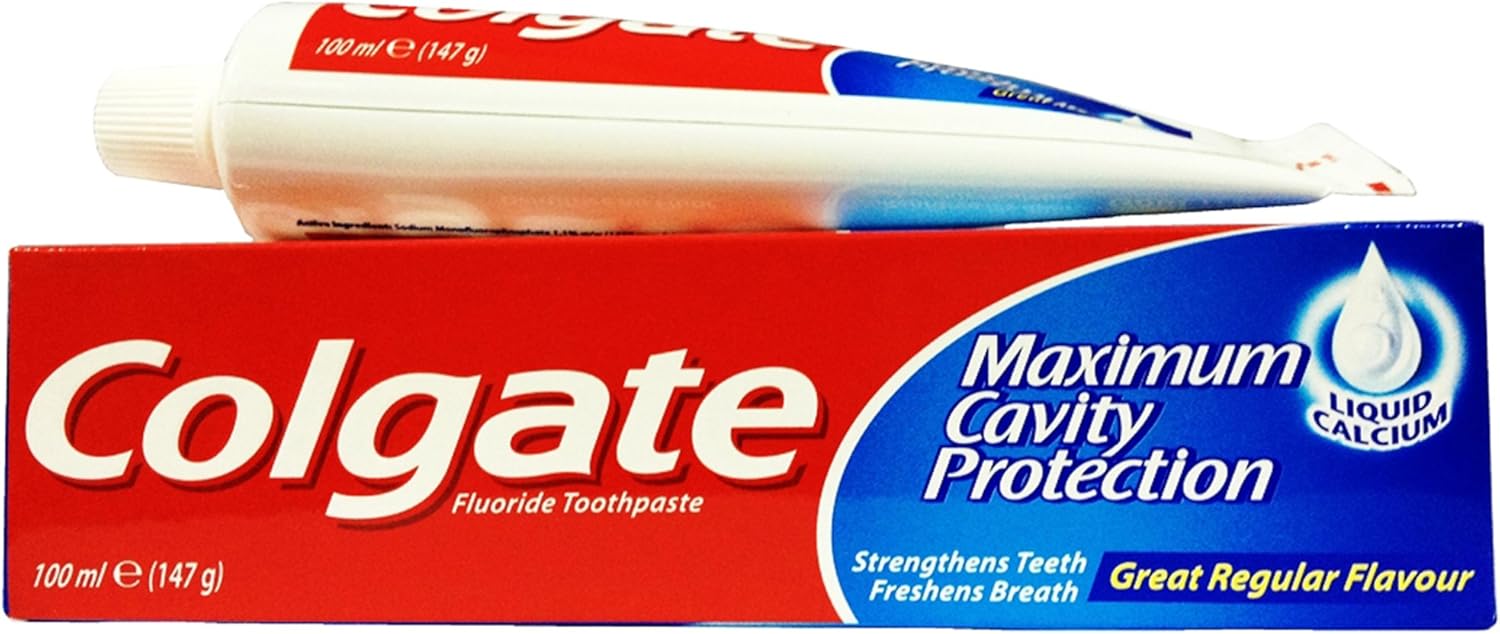 Colgate 100 ml Maximum Cavity Protection Toothpaste – Pack of 12 – BigaMart