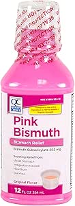 Amazon.com: Quality Choice Regular Strength Pink Bismuth Liquid 12 ...