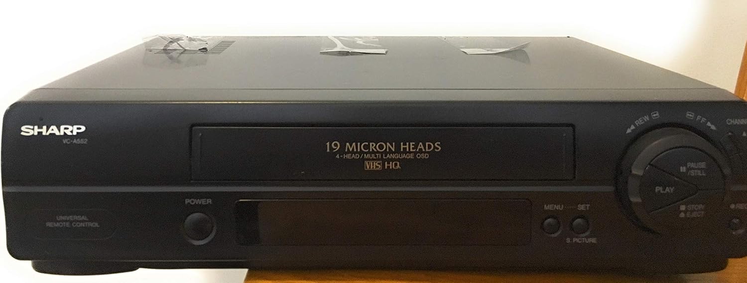 Amazon.com: Sharp VC-A552 4 Head VHS Player Recorder: Electronics