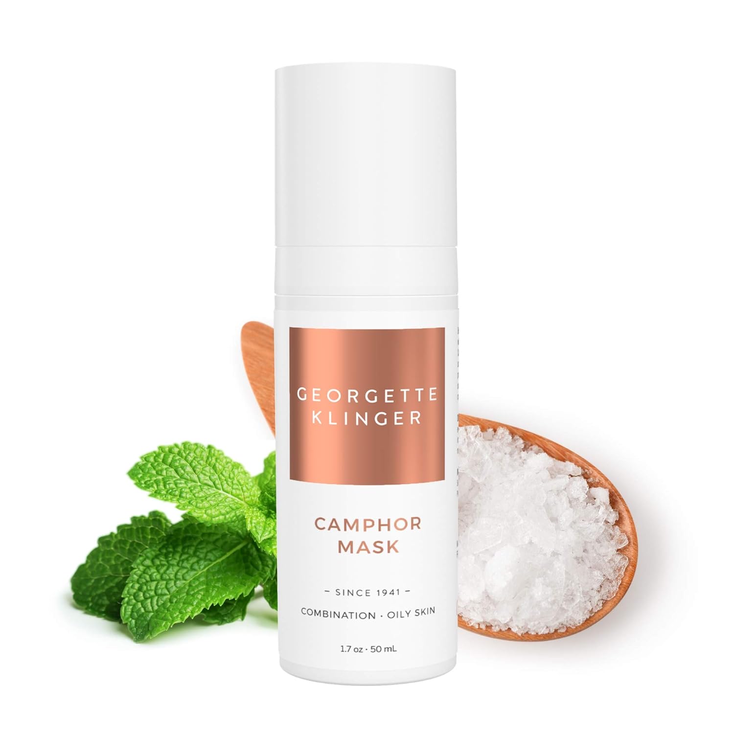 Amazon.com : Georgette Klinger Camphor Face Mask - Detoxify Clogged ...