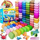 Amazon.com: PATIFEED 24 Colors Air Dry Clay, DIY Modeling Clay for Kids, Soft & Ultra Light ...