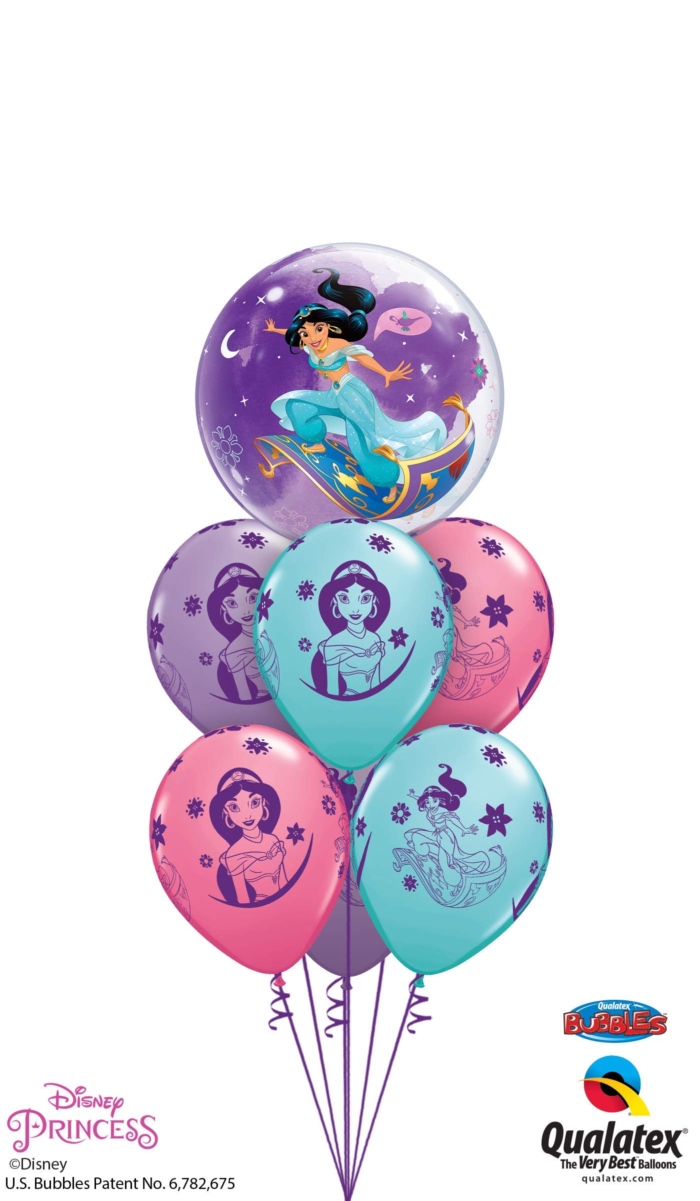 Disney Jasmine Latex Disney Princess Mylar Balloon 18" | 1ct