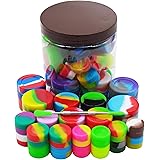 Amazon.com: Vitakiwi 5ML Wax Silicone Concentrate Containers Non-stick ...