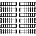 Amazon.com: Lionel Battery O Gauge 12-Piece Straight Black Plastic ...