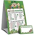 Amazon.com: St. Patrick's Day Games Sign - What's Your Leprechaun Name ...