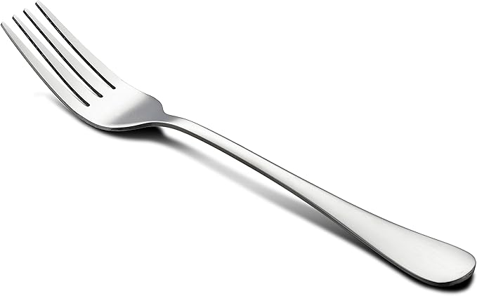 LIANYU 12-Piece Salad Forks, Stainless Steel Dessert Appetizer Forks ...