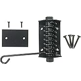 Gate Shut - Heavy Duty Flat Gate Closer, Powder Coated, Self Closing ...