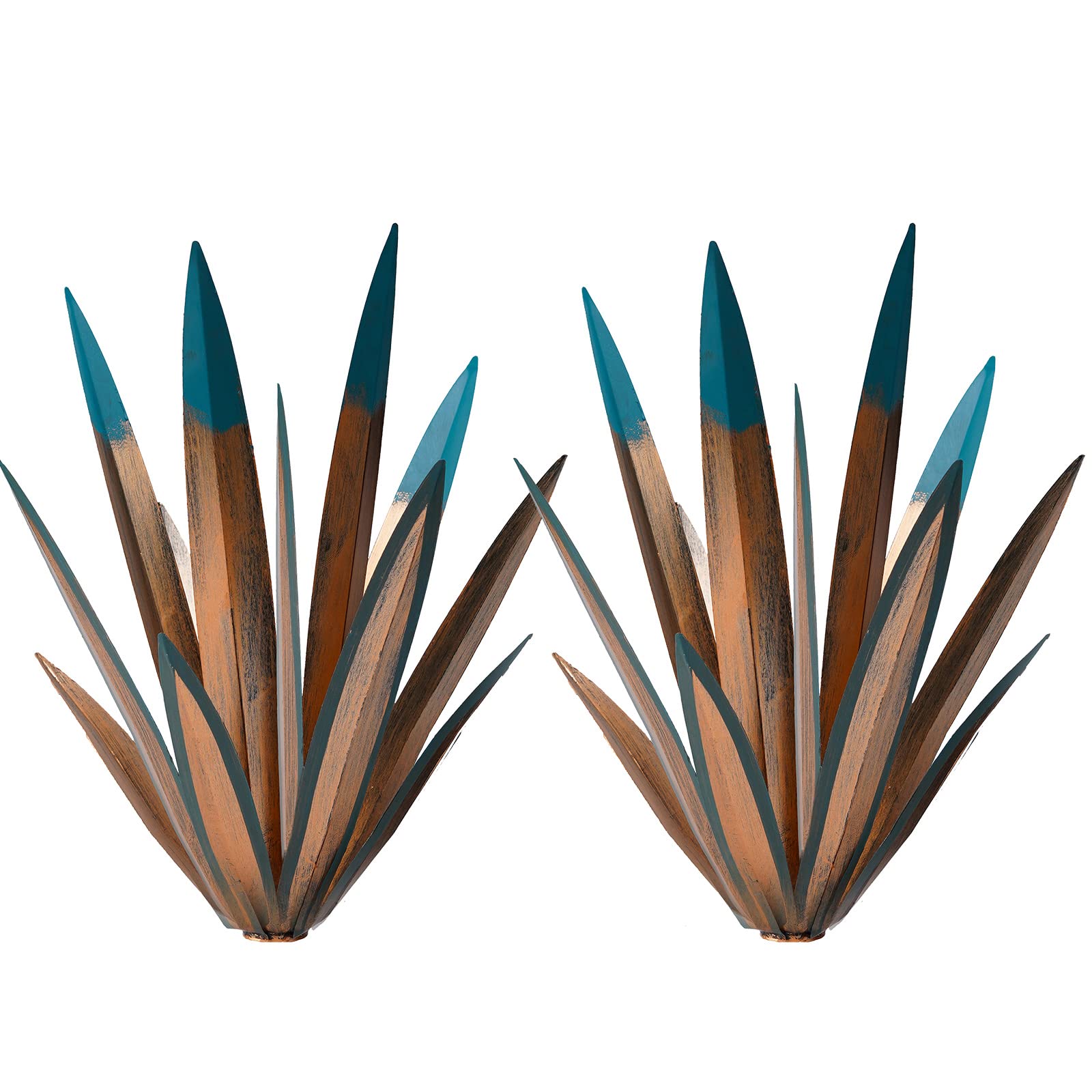 VChymm 2pcs Metal Tequila Country Sculpture DIY Tequila Plant Home ...