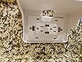 Amazon.com: Storage Theory Power Perch Horizontal Wall Outlet Shelf ...