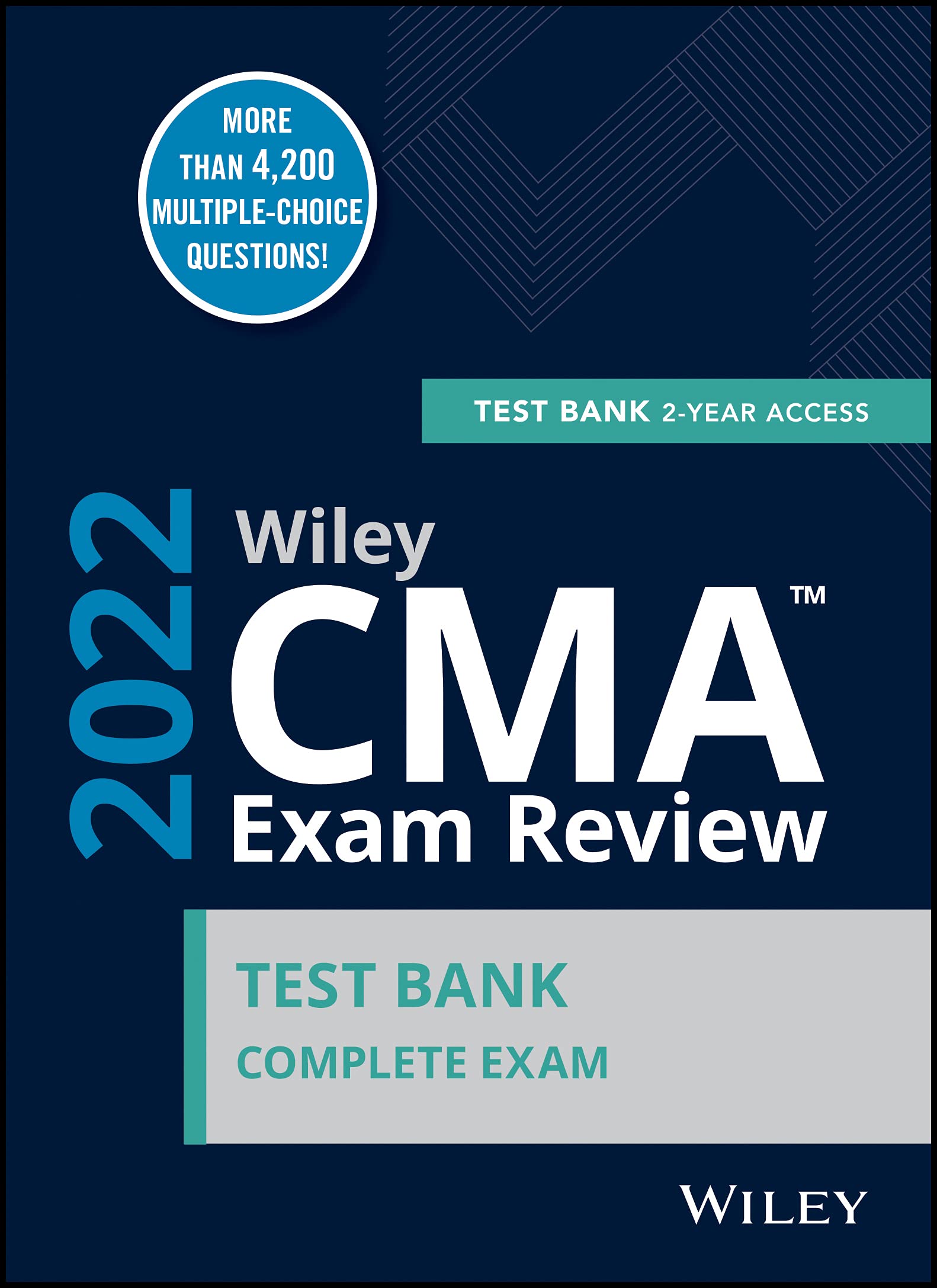 Mua Wiley CMA Exam Review 2022 Test Bank: Complete Exam (2-year access ...