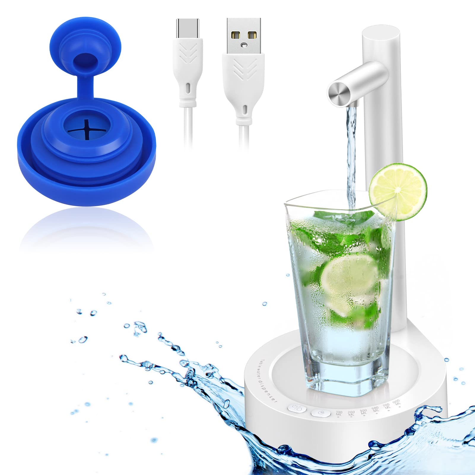 Mua Water Dispenser Countertop for 5 Gallon Bottle, Smart Table Top ...