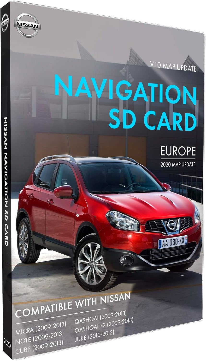 Navigation SD Card Compatible w Nissan Connect 1 V10 Maps | Latest ...