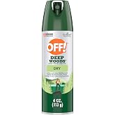 Amazon.com: OFF! Deep Woods Insect Repellent Aerosol, Dry, Non-Greasy ...