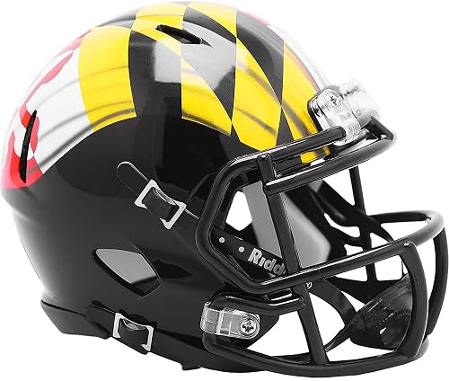 Maryland Terrapins Riddell Speed Mini Replica Pride Football Helmet in ...
