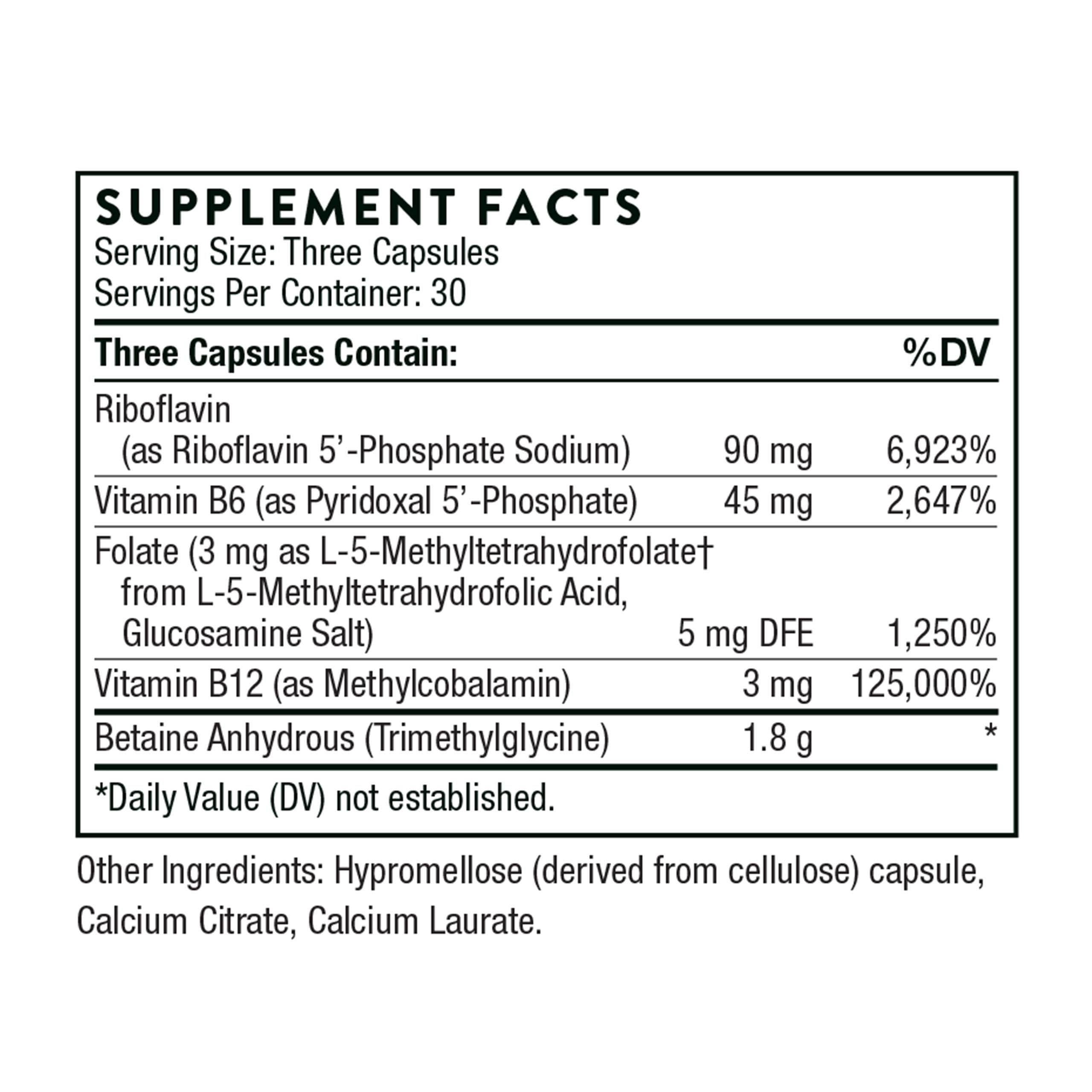Mua THORNE Methyl-Guard Plus - Active folate (5-MTHF) with Vitamins B2 ...