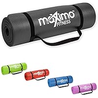 BalanceFrom 2 Inch Thick Tri-Fold Folding Exercise Mat with Carrying ...