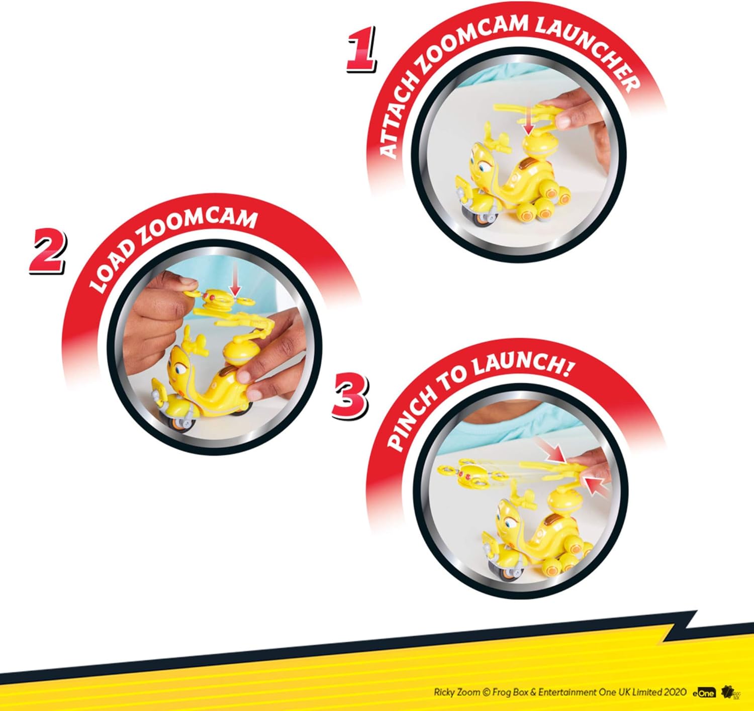 Ricky Zoom T20053 Scootio & ZooCam – BigaMart