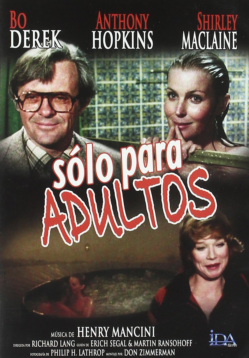 Sólo Para Adultos [DVD]: Amazon.es: Shirley MacLaine, Anthony Hopkins ...