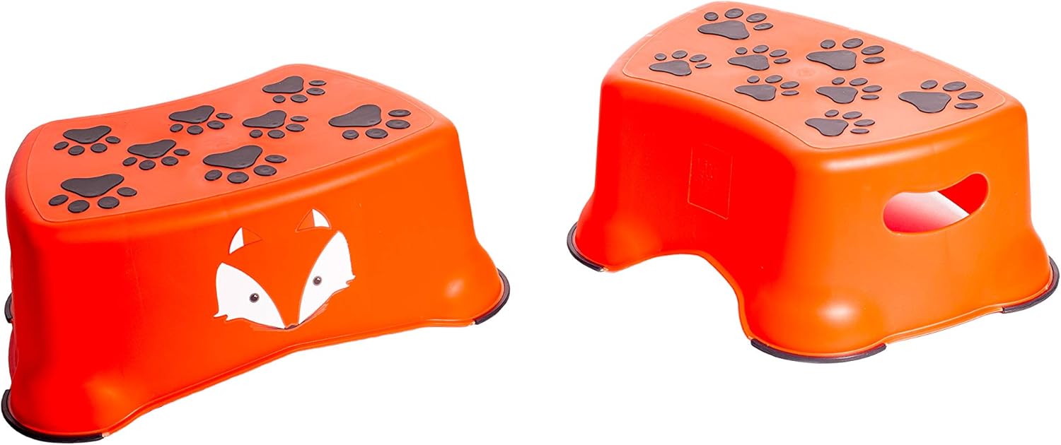 My Little Step Stool – Fox Step Stool for Toddlers, Anti-Slip Toilet ...