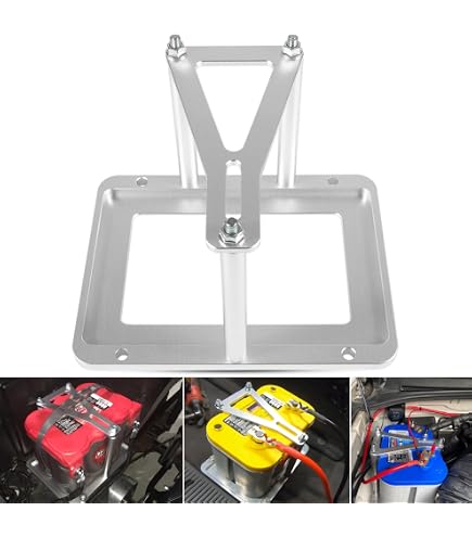 Vieta Pro Party Optima Battery Mount Steel Dimple Die Box Tray Red Top ...