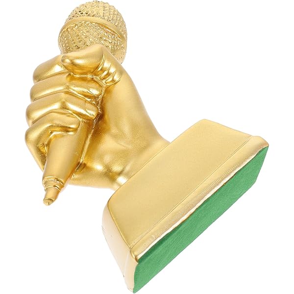 Small Trophy Golden Micro - Small Resin Best Singing Award Prize For ...