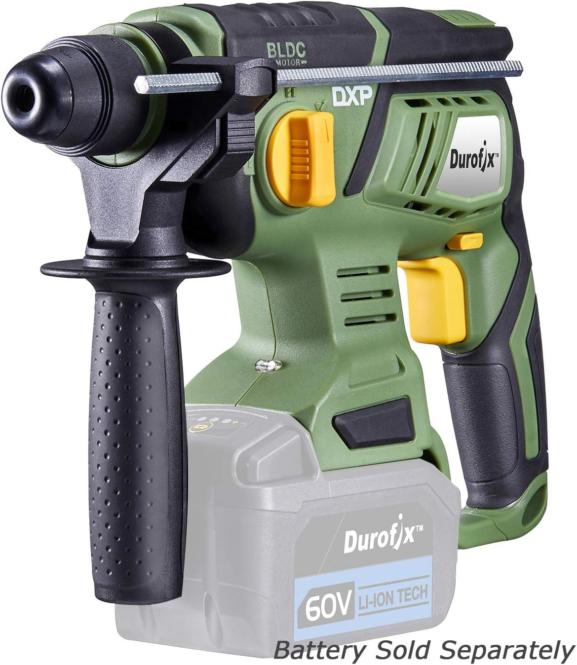Durofix DXP series 60V Cordless SDS-Plus BRUSHLESS Rotary Hammer Drill ...