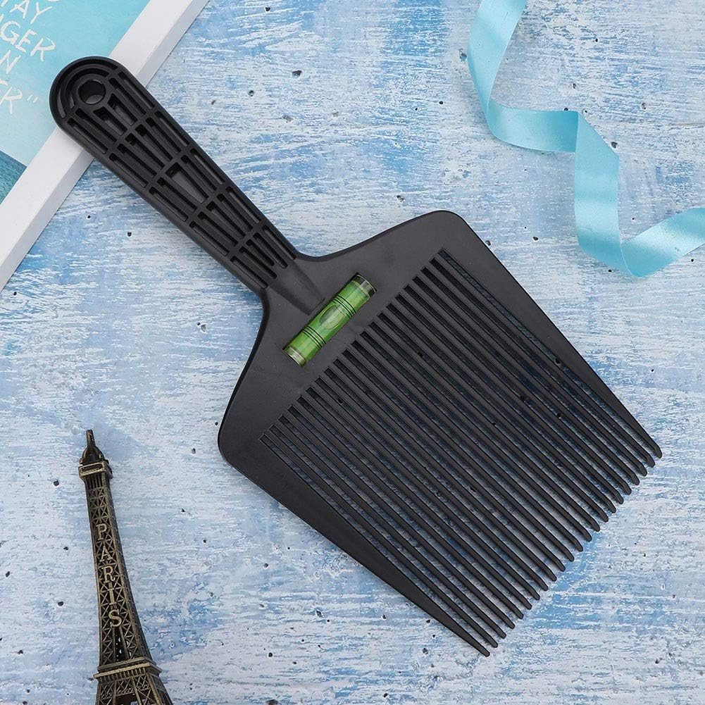 Men Flat Top Comb Dual-Ended Hair Comb Barber Clipper with Accurate ...