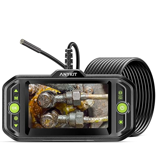 Anykit 5.5mm Borescope Endoscope, 1080P Inspection Camera, IP67 ...