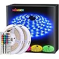 Amazon.com: MINGER RGB LED Strip Lights, 32.8ft Water Resistant 5050 ...