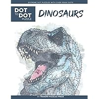 Dinosaurs - Dot to Dot Puzzle (Extreme Dot Puzzles with over 15000 dots ...
