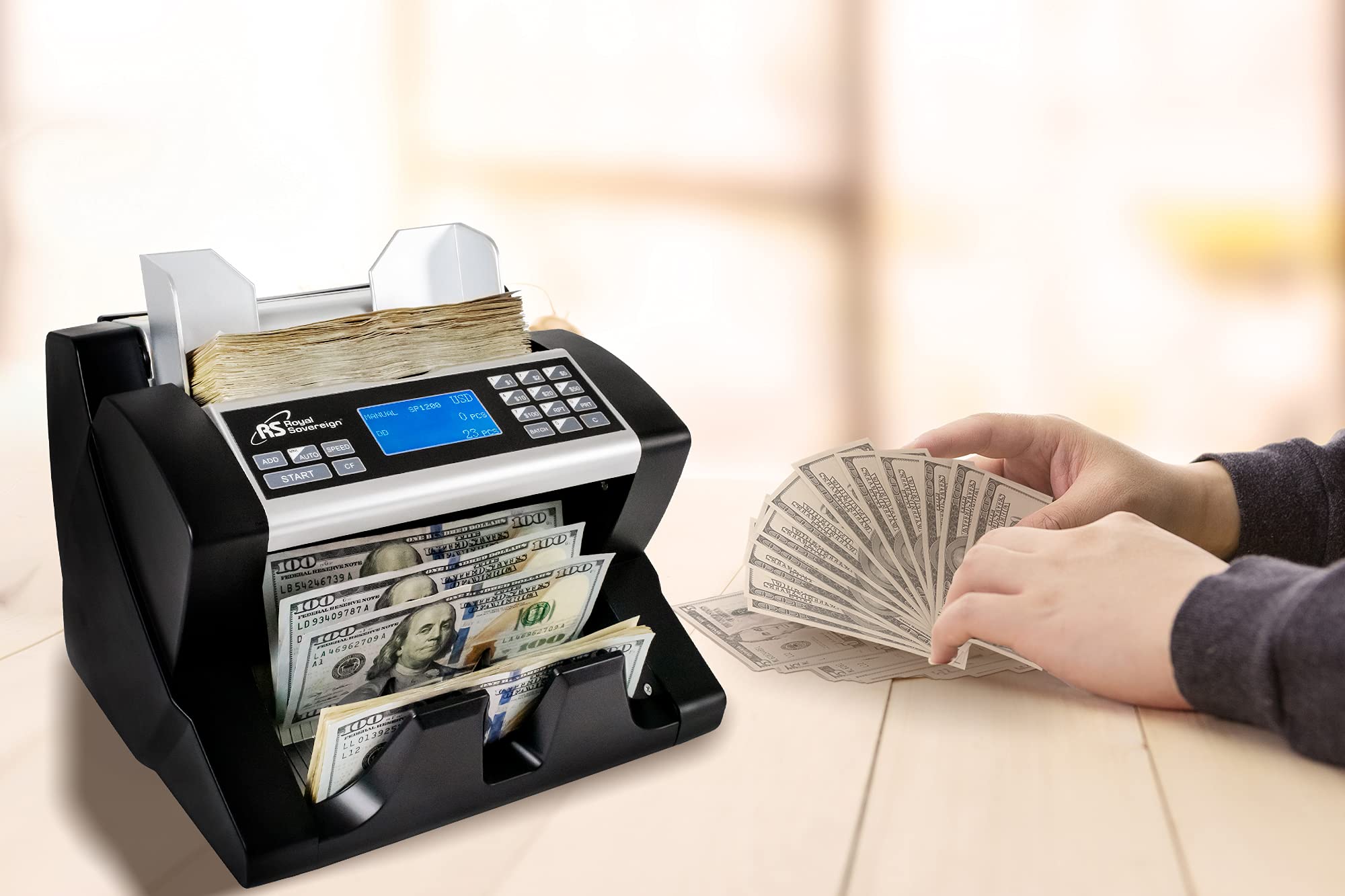 Mua Royal Sovereign USD High Speed Bill Counter with Value Counting and ...
