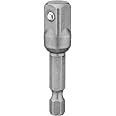 DEWALT DW2542 1/4-Inch Hex Drive to 3/8-Inch Socket Adapter , Silver ...