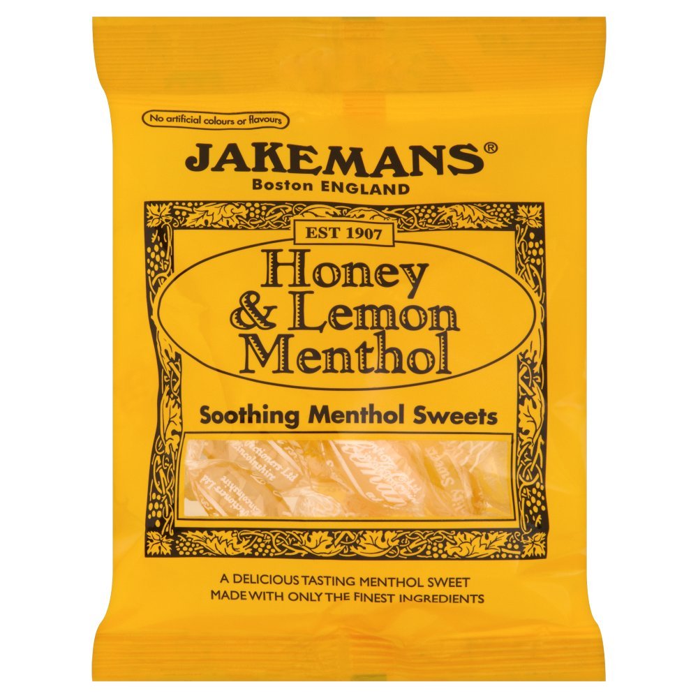 Jakemans Honey & Lemon Medicated Sweet Bag (100g x 10 x 1 pack size ...