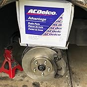 Amazon.com: ACDelco 18A2601A Advantage Non-Coated Front Disc Brake ...